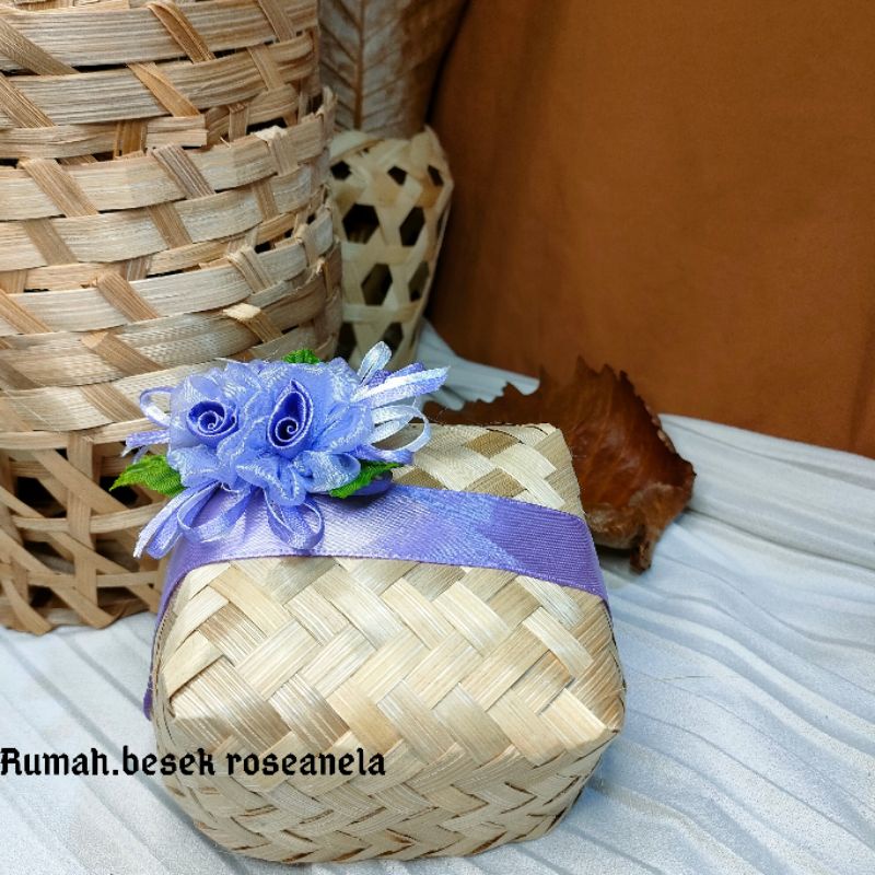Jual Besek Bambu 10x10 Besek Mini Souvenir | Shopee Indonesia