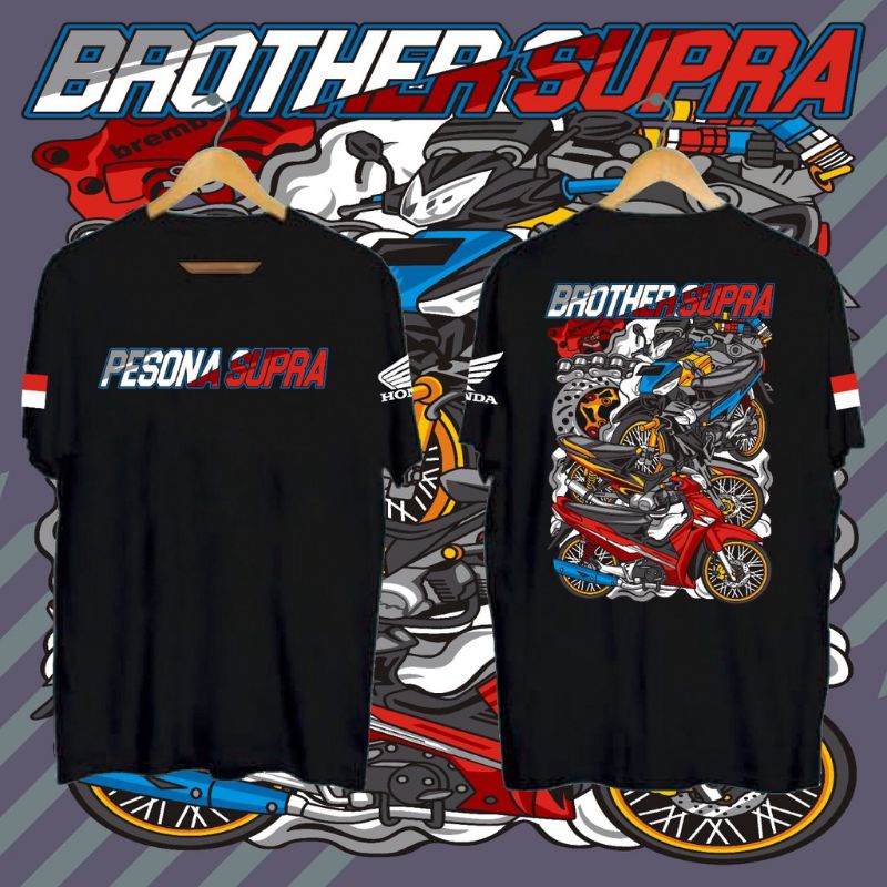 Jual KAOS PRIA SUPRA, BROTHER SUPRA BLACK | SIMPLE, DINAMIS,DAN ...