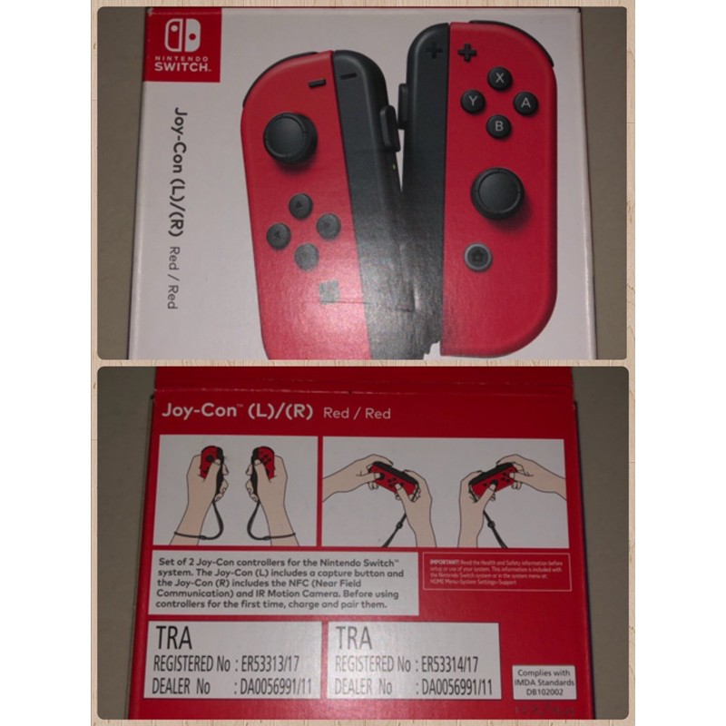 Jual Joy Con Red Nintendo Switch (Second) | Shopee Indonesia