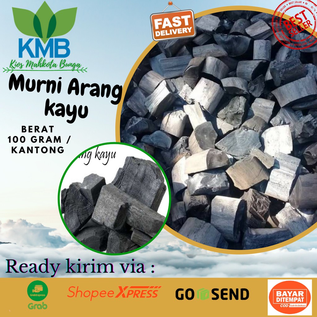 Jual Arang Kayu Bakar - Media Tanam Anggrek Siap Pakai | Shopee Indonesia