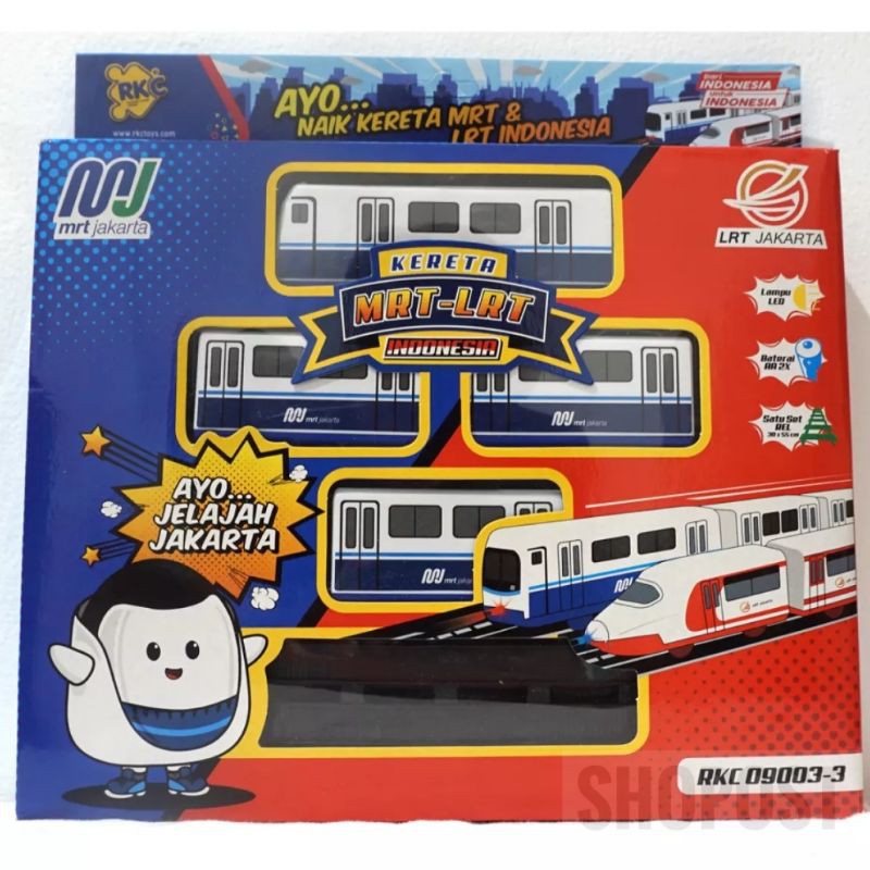 Jual Kereta Api Mainan MRT LRT | Shopee Indonesia
