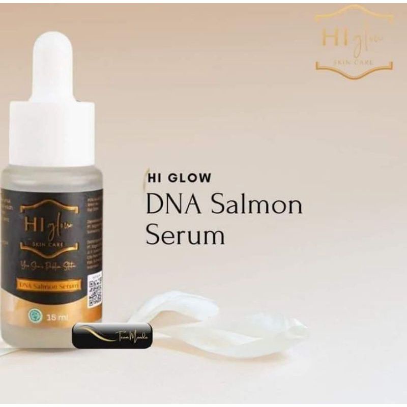 Jual SERUM DNA SALMON HI GLOW ORIGINAL SERUM GLOWING HI GLOW SERUM ...