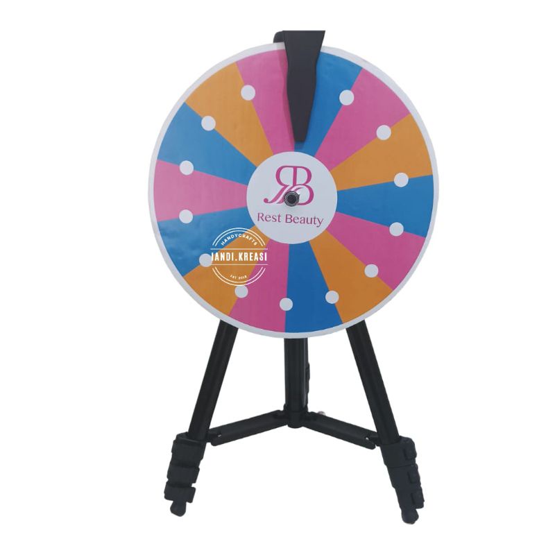 Jual RODA UNDIAN / RODA PUTAR COSTUM/ wheel of fortune/lucky spin ...