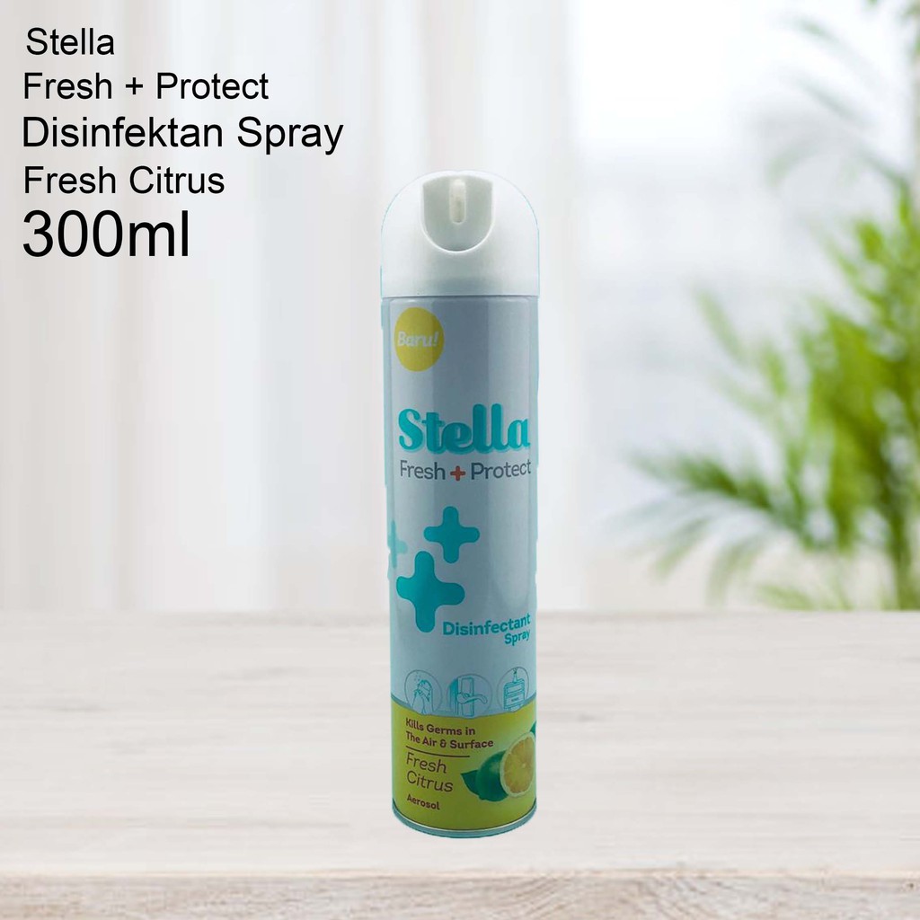 Jual Stella Fresh + Protect / Disinfectant Spray / Fresh Citrus / 300ml ...