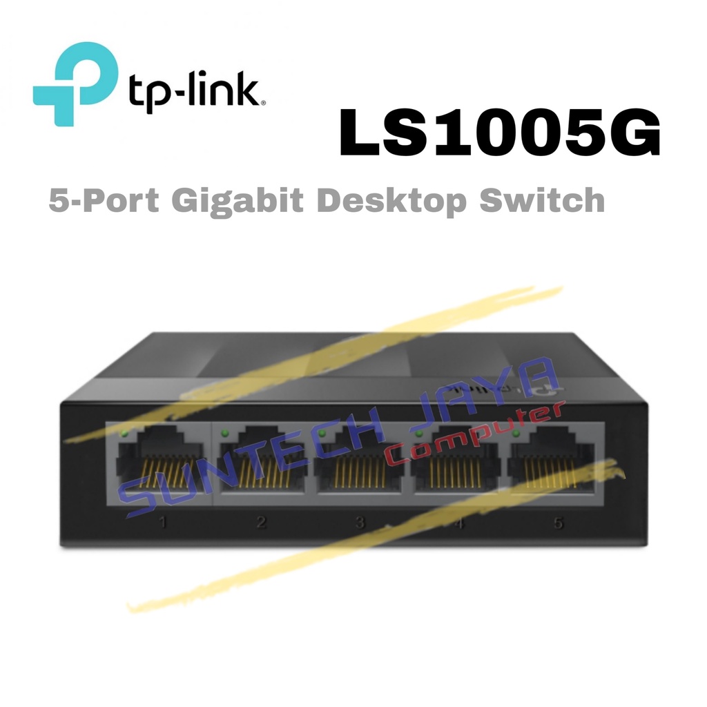 Jual TP-Link LS1005G TPLink 5-Port Gigabit 10/100/1000Mbps Desktop ...