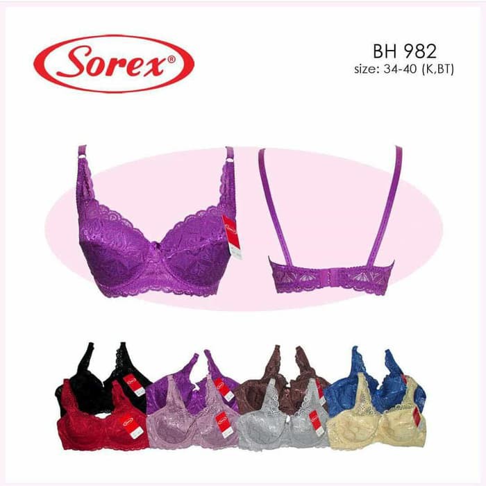 Jual SPORT BRA SOREX WANITA KAWAT 982 MURAH BERKUALITAS | Shopee Indonesia