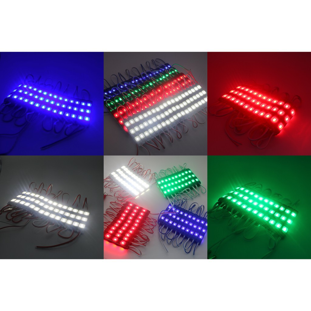 Jual LED Modul Batang 12 Volt 5730 Injeksi 12V 3 LED Waterproof Warna ...