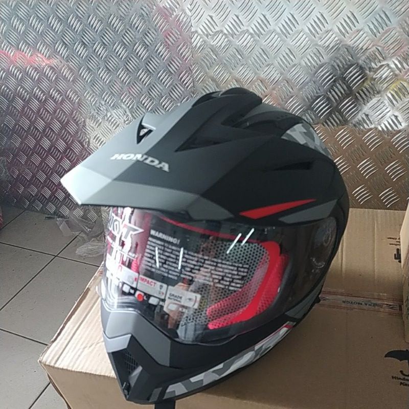 Jual helm sport CAMO RED TOURING HELMET L 87100FFCMRL | Shopee Indonesia