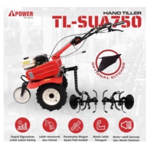 Jual AIPOWER ALAT BAJAK SAWAH MINI GEMBUR TANAH ALAT PERTANIA TL-SUA750 ...