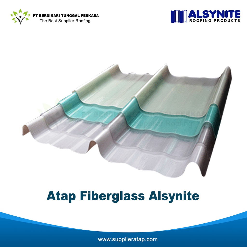 Jual Atap Fiberglass Alsynite tipe XRP Lite Eff 1330 mm | Shopee Indonesia