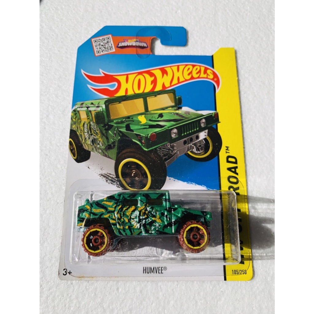 Jual HOTWHEELS HOT WHEELS HUMVEE HIJAU ARMY HW OFF ROAD JEEP DIECAST ...