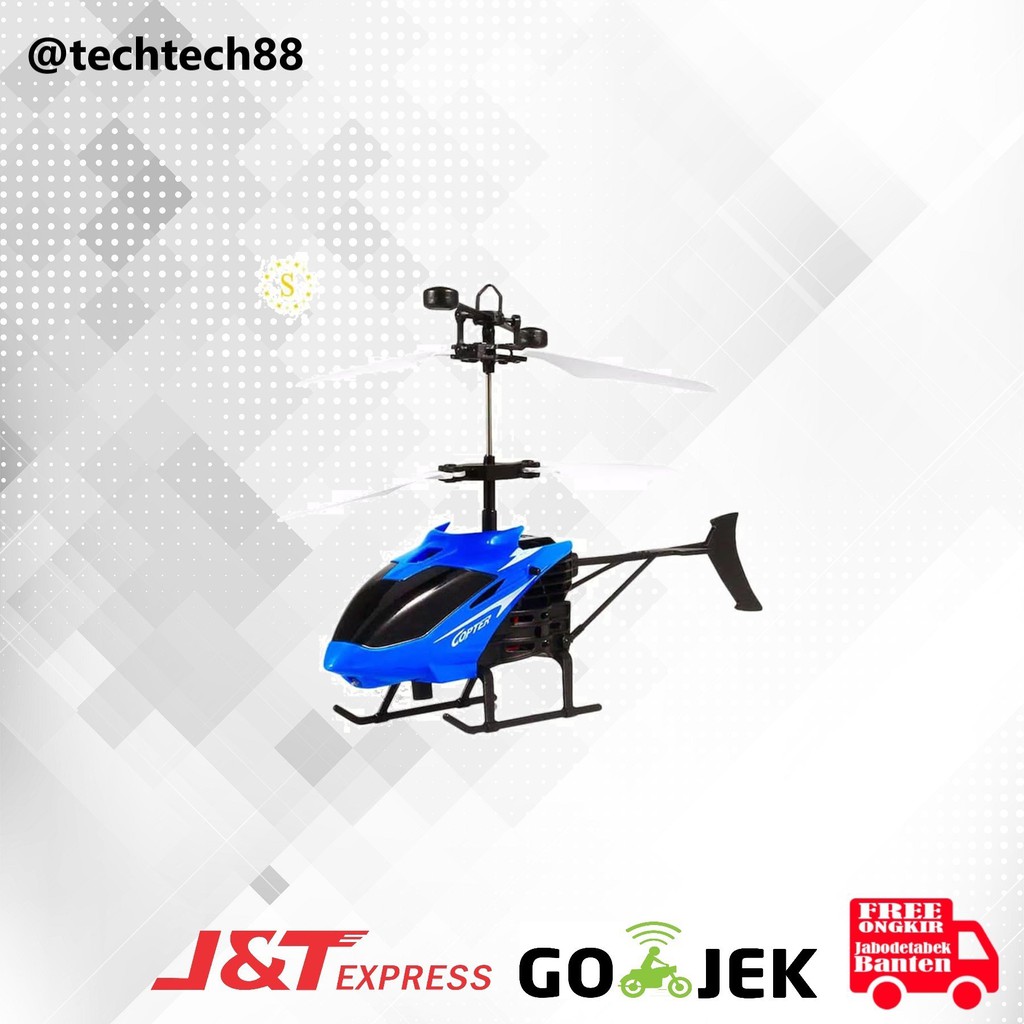 Jual Mainan Anak PESAWAT HELICOPTER dengan sensor INFRARED/SENSOR ...
