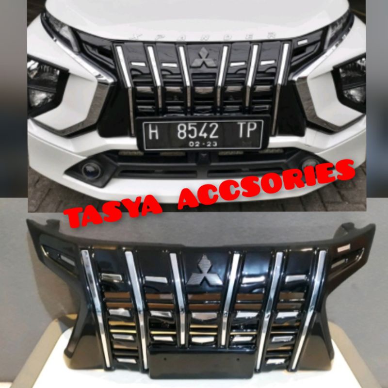 Jual grill Xpander model Alphard hitam glossy | Shopee Indonesia