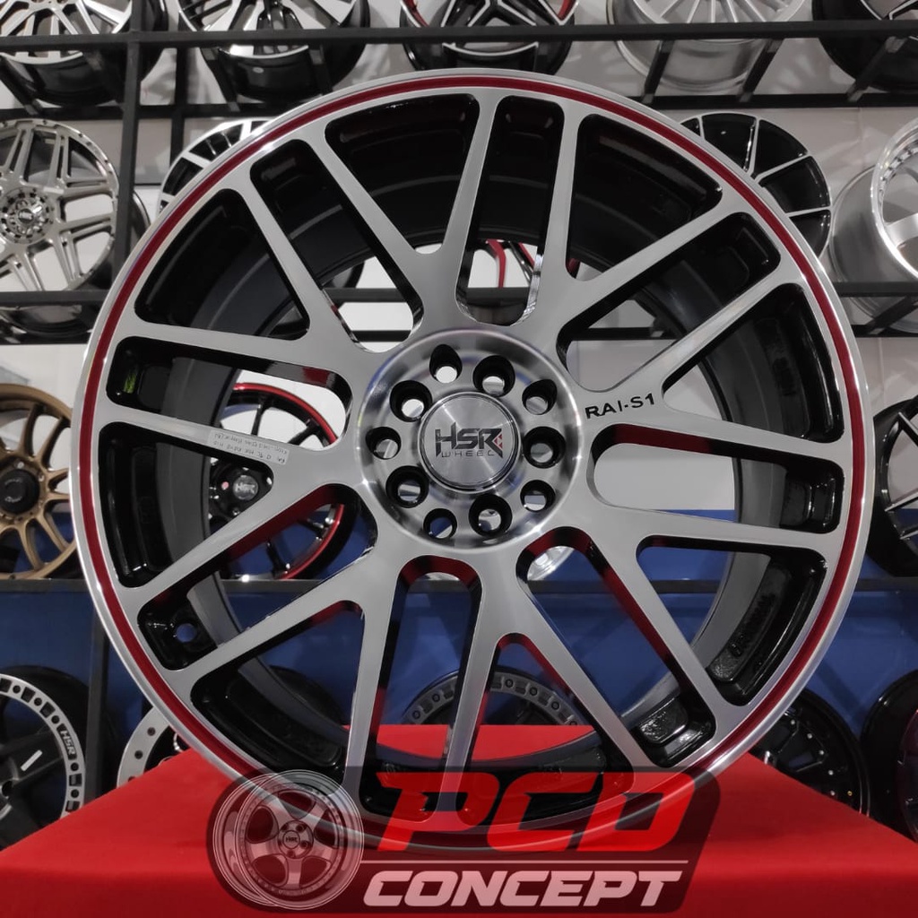 Jual VELG MOBIL RAI-S1 RING 18 HOLE 10 TOKO VELG MOBIL RACING SURABAYA ...
