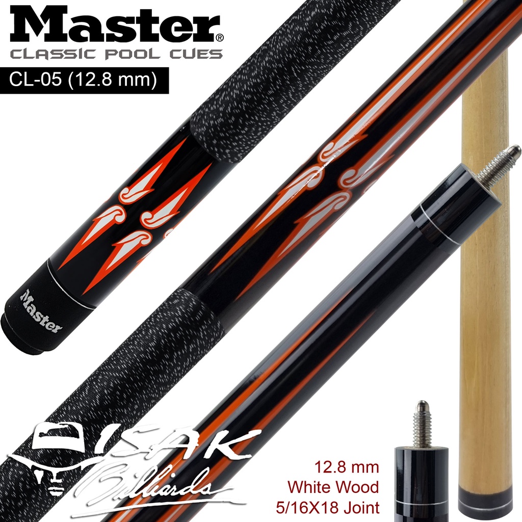 Jual Master Pool Cue CL-05 - Classic Stick Billiard Stik Biliar Cues ...