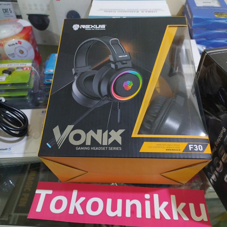 Jual Rexus Headset Gaming Rexus Vonix F30 | Shopee Indonesia