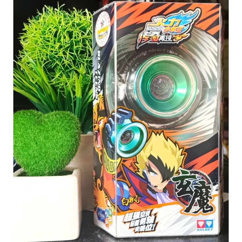 Jual Mainan Yoyo Auldey Blazing Teens Demon Wave Original Premium ...