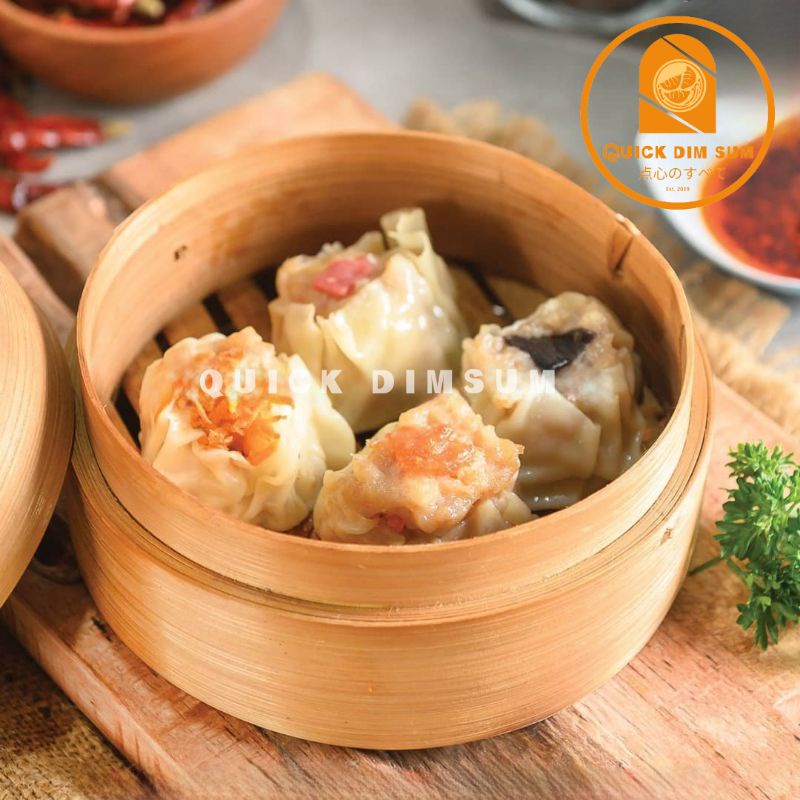 Jual DIMSUM AYAM MIX B QUICK DIM SUM by dimsum salmon dengan 4 toping ...