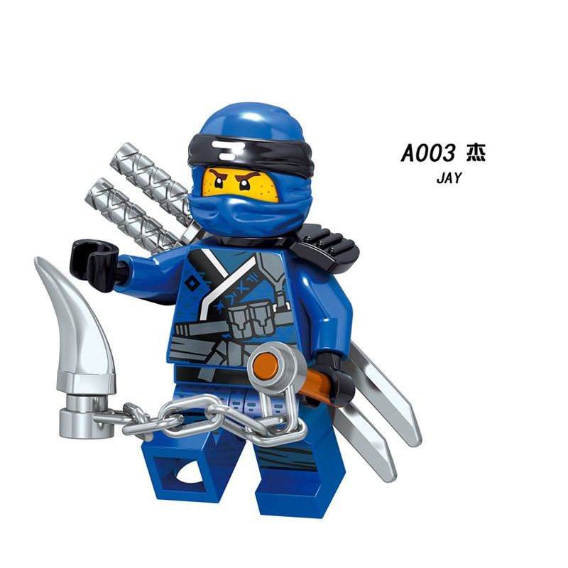Jual mainan size leg0 minifigure ninjago sword shuriken hammer archer ...