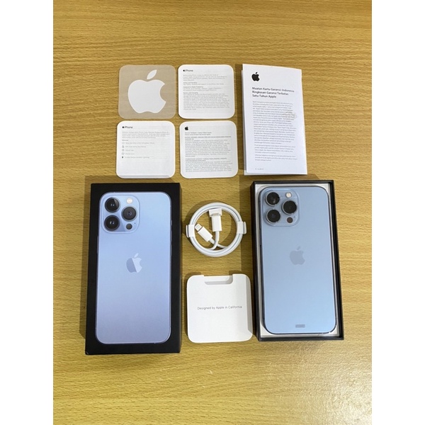 Jual iPhone 13 Pro 128GB Sierra Blue iBox | Shopee Indonesia