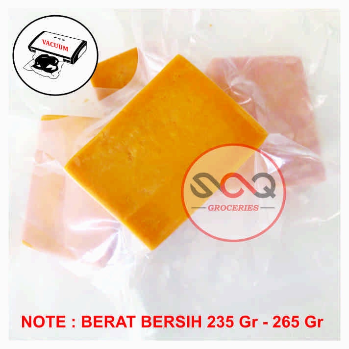 Jual Keju Red Cheddar Block Melted 250 Gr | Shopee Indonesia