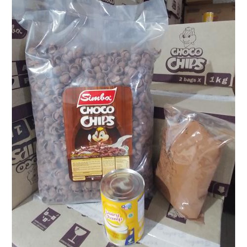 Jual Populer] Choco Crunch/Coco Crunch/Koko Crunch + Coklat Bubuk + Skm Dairy Champ | Shopee ...