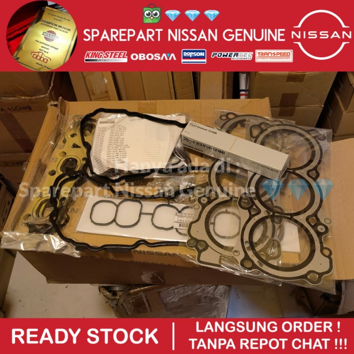 Jual Elgrand E52 3.5 Packing Full Set Gasket O/H Paking ENGINE ORI NISSAN | Shopee Indonesia