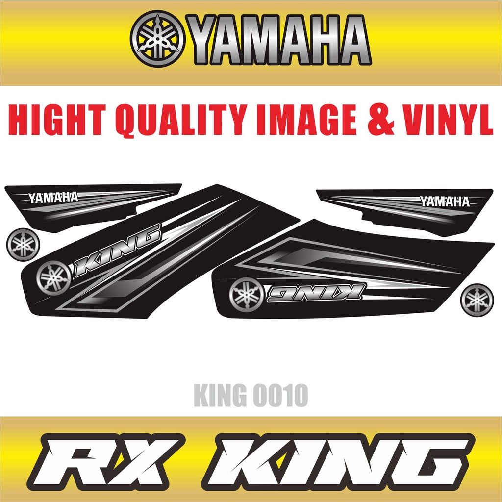 Jual VARIASI YAMAHA MOTOR RX KING VARIASI STRIPING LIS SIMPLE 0010 02 ...
