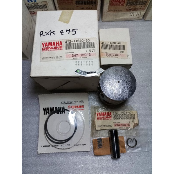 Jual PISTON KIT ASSY SEHER KOMPLIT 4Y2 OV 25 50 75 100 RXK RXKING KOBRA ...