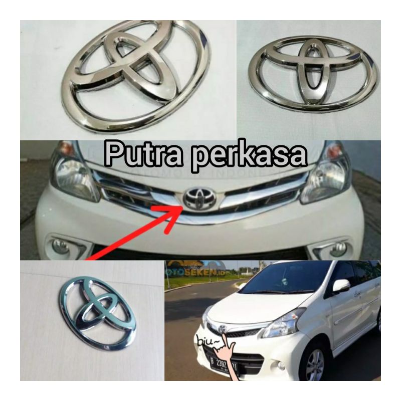 Jual Emblem logo toyota Avanza allnew veloz 2012 2013 2014 2015 ...