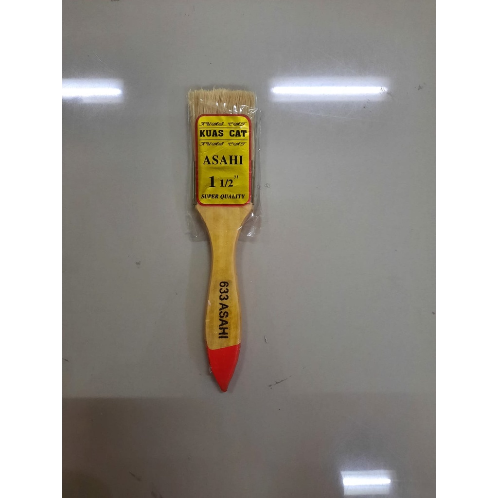 Jual KUAS CAT TEMBOK 1 1/2 INCI MEREK ASAHI 633 - KUAS CAT TEMBOK ...