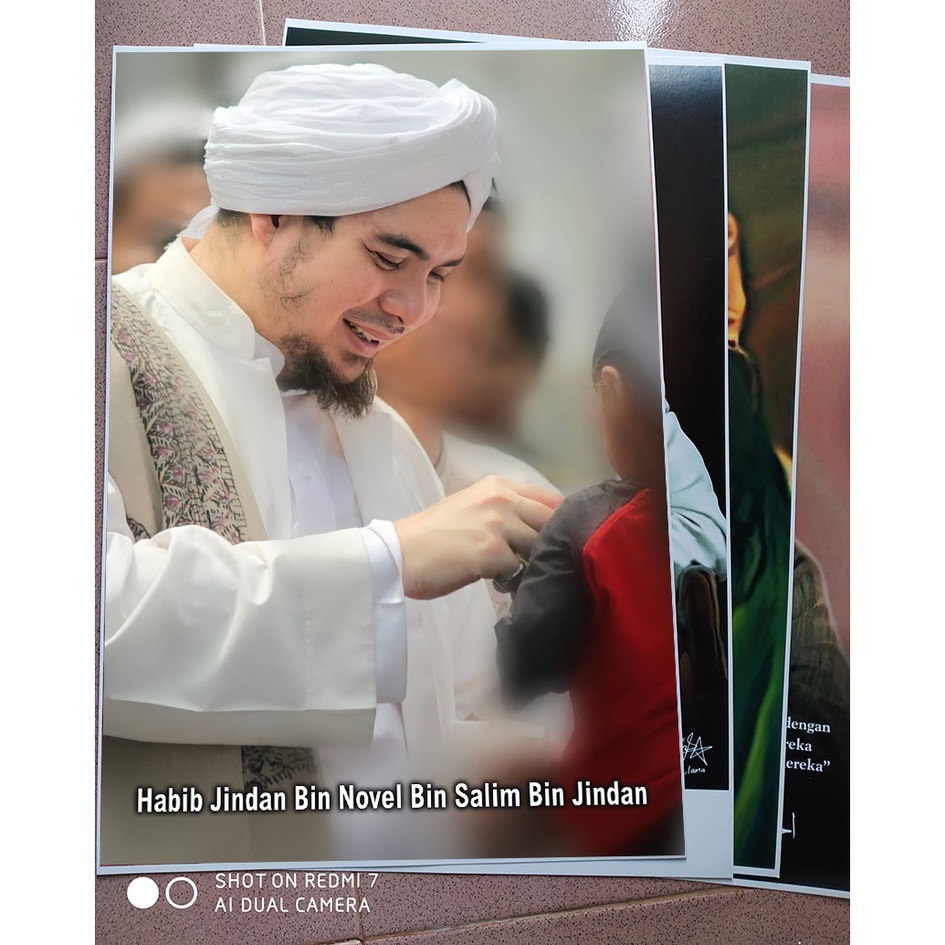 Jual POSTER Habib Jindan Bin Novel JUMBO UKURAN 65X100CM BAHAN LUSTER ...