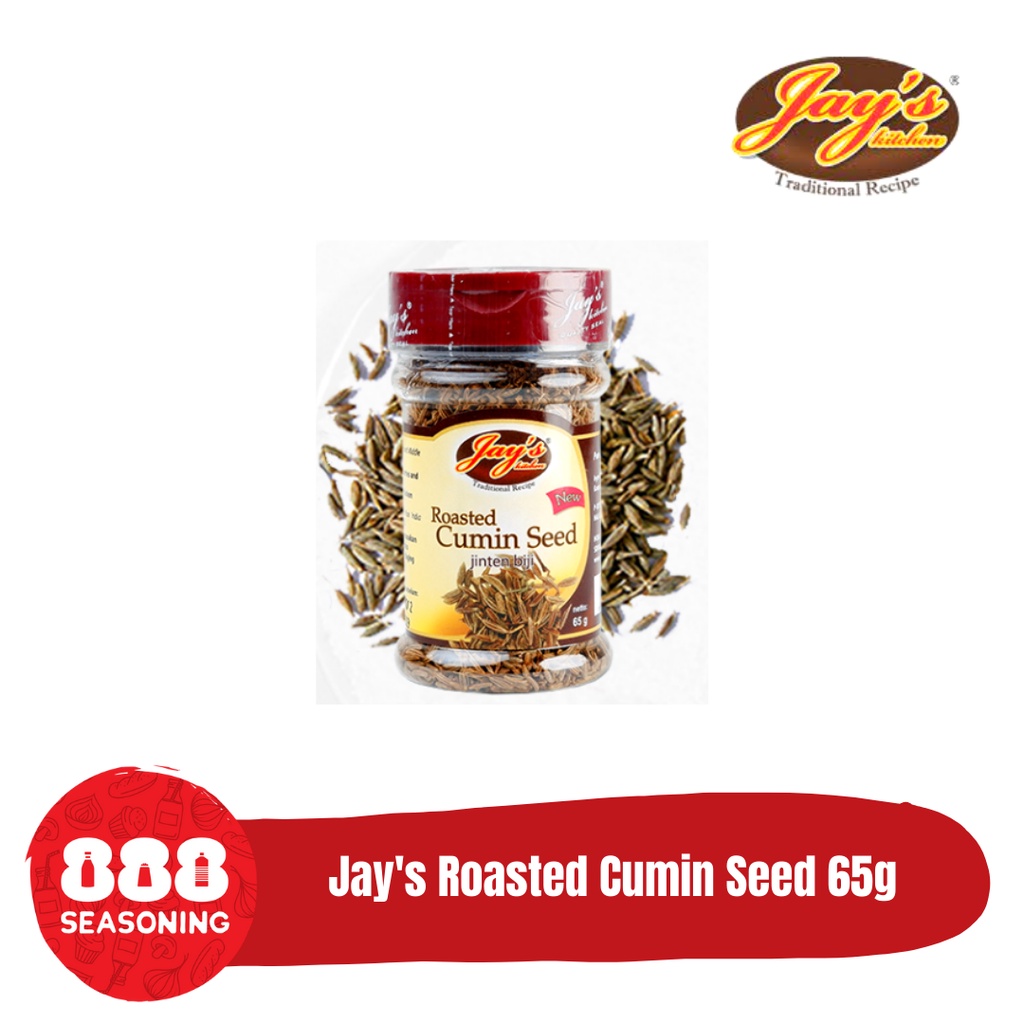 Jual JAY'S JAYS ROASTED CUMIN SEED (Jinten Biji) 65g | Shopee Indonesia
