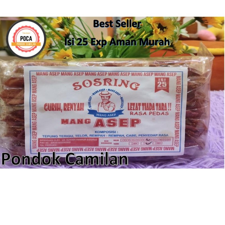 Jual Sosring Asep Isi 25 Pcs | Shopee Indonesia