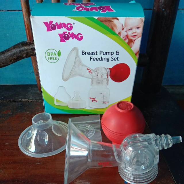 Jual Pompa asi BAYI BEKAS PAKAI PRELOVED merk young young TANPA BOTOL ...