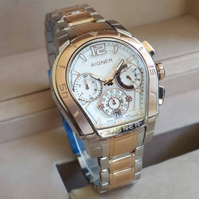 Jual Jam Tangan Wanita Aigner Palermo Chronograph Aktif Original ...