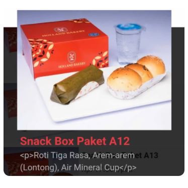 Jual Paket Snack Box Holland Bakery | Shopee Indonesia