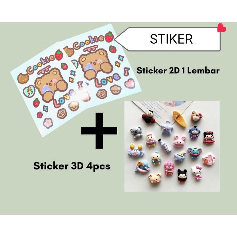Jual PAKET STIKER BOTOL VIRAL/STIKER 2D 3D | Shopee Indonesia
