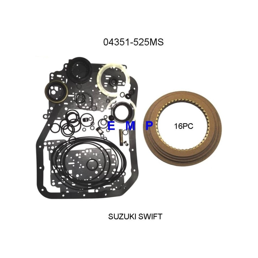 Jual PACKING KOPLING MATIC SET SUZUKI SWIFT AUTO KIT 04351-525MS ...