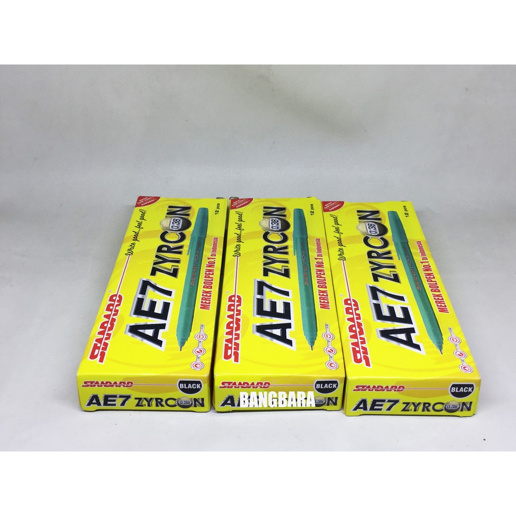Jual Pulpen Standard AE7 Zycron 0.38mm | Shopee Indonesia