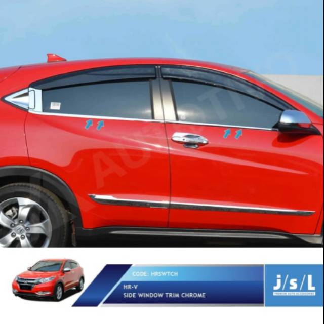 Jual Lis kaca samping honda HRV side window trim | Shopee Indonesia