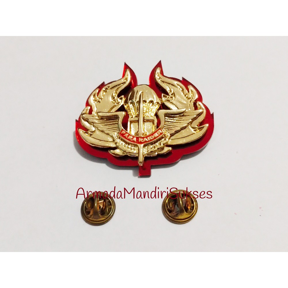 Jual Aksesoris Brevet Perwira Mika - Wing Para Raider Mika | Shopee ...