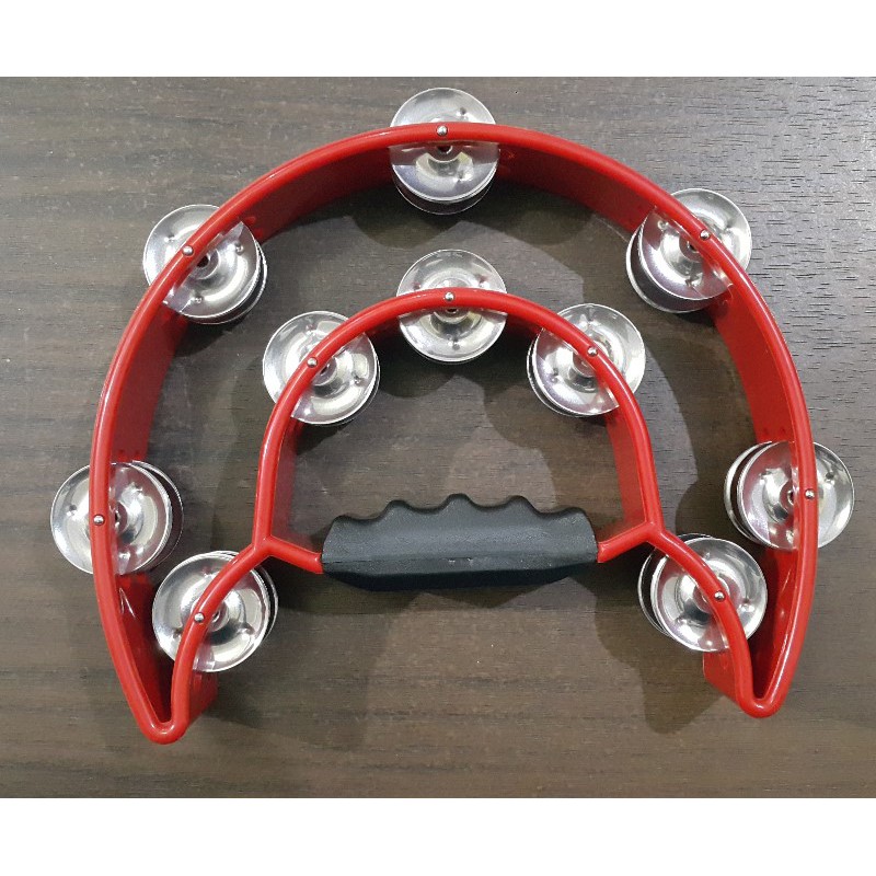 Jual Tamborin Double Plastik Tebal Alat Musik Tambourine Kecrek ...