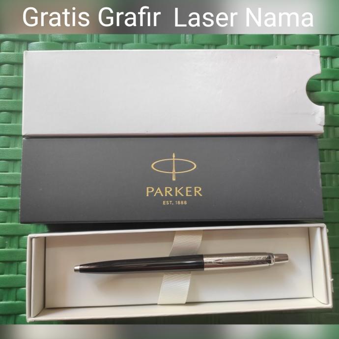 Jual Pulpen Parker Jotter Original + Gratis Grafir Laser Nama | Shopee ...