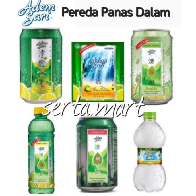 Jual Adem Sari Chingku Sparkling Lemon / Herbal Tea / Ching Ku Can ...