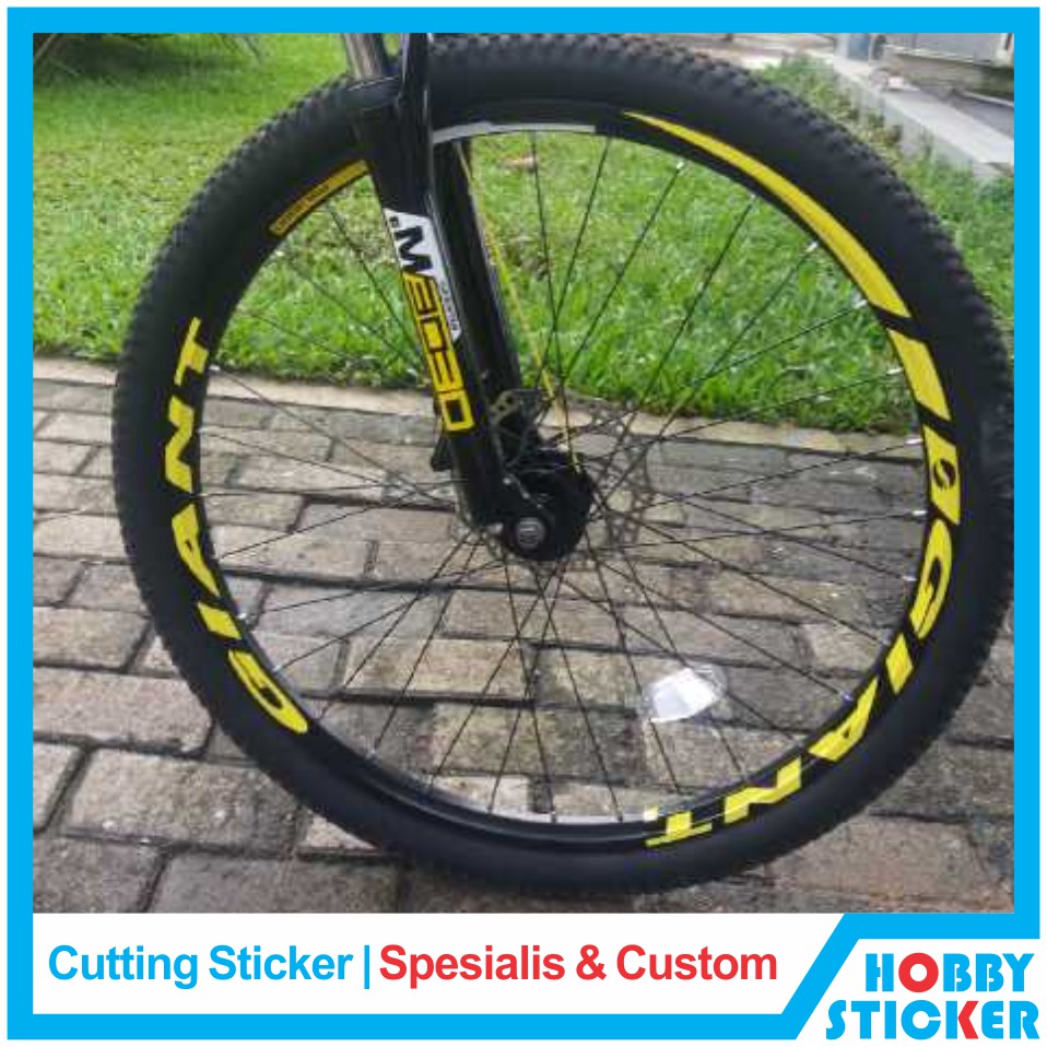 Jual Stiker Rim Giant Sticker Rims 26 27.5 29 700c Decal Custom ...