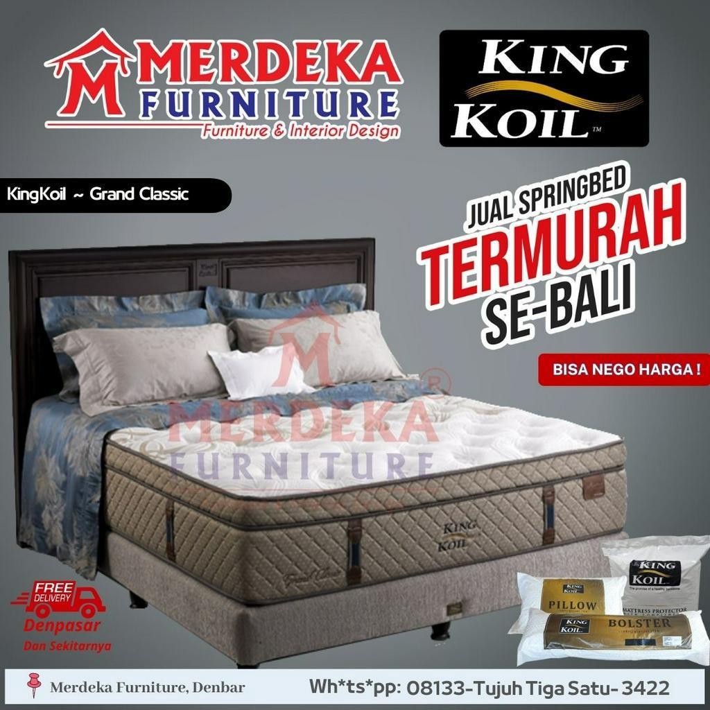 Jual Promo Kasur King Koil ~ Grand Classic | Spring Bed 160x200|Free ...