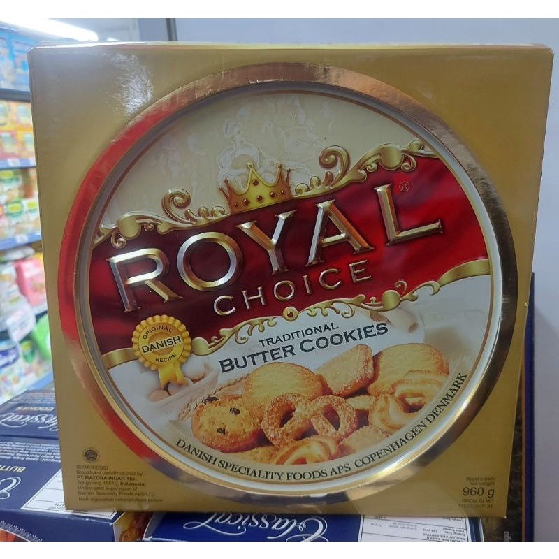Jual Royal Choice Butter Cookies 960 Gram | Shopee Indonesia