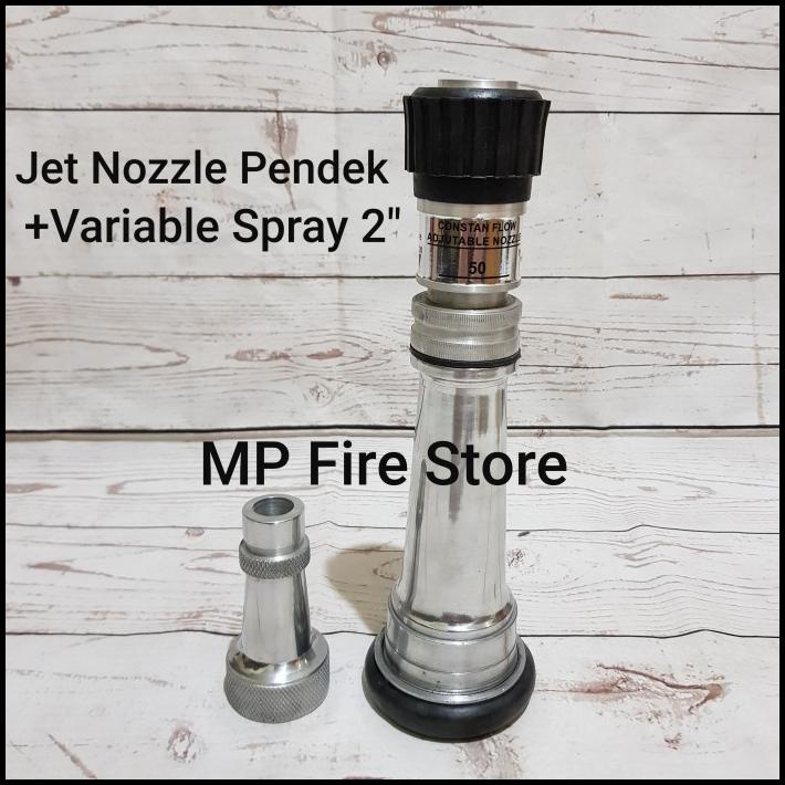 Jual Short Fire Jet Nozzle Nuzzle Pemadam Pendek 2 Inch + Variable ...