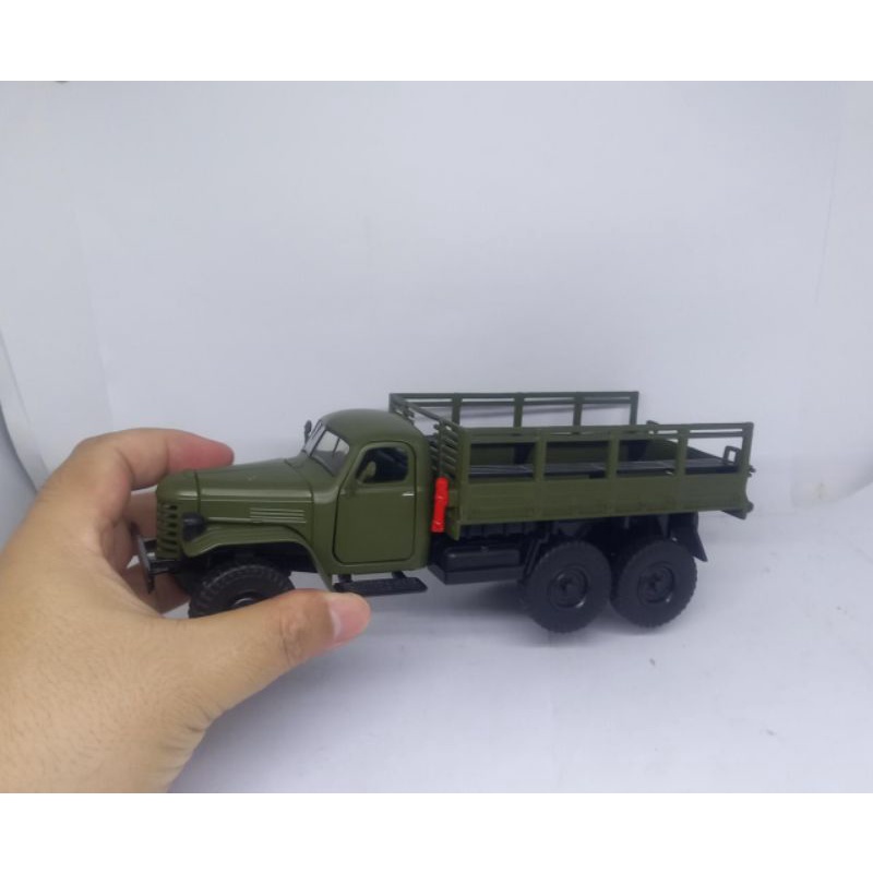 Jual diecast miniatur mobil 1:32 truck perang army truk tentara perang ...